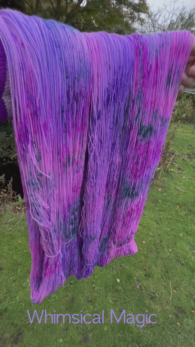 WeStYarn Whimsical Magic Bioluxe Sock, luxe handgeverfd garen